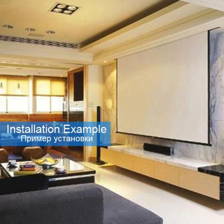 AUN 16:9 Motorized Screen | AUN Projector Bangladesh